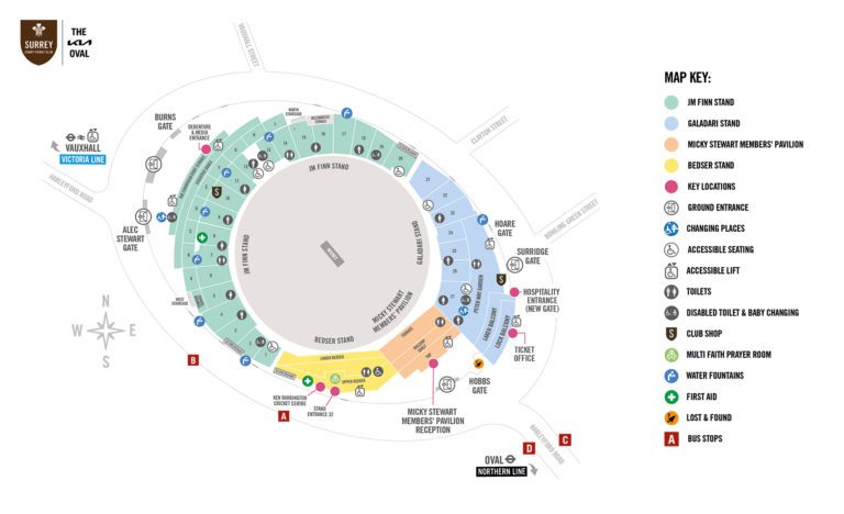 Surrey vs Yorkshire: Match-day information - Kia Oval