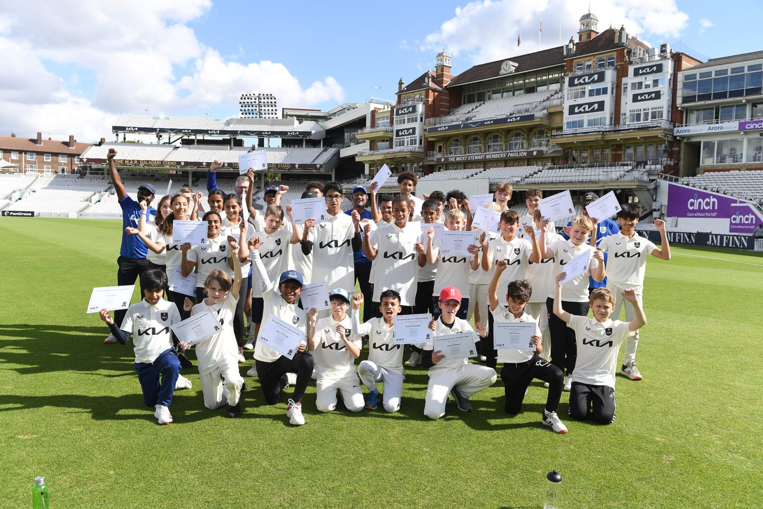 Kia Grassroots Day inspires young cricketers - Kia Oval
