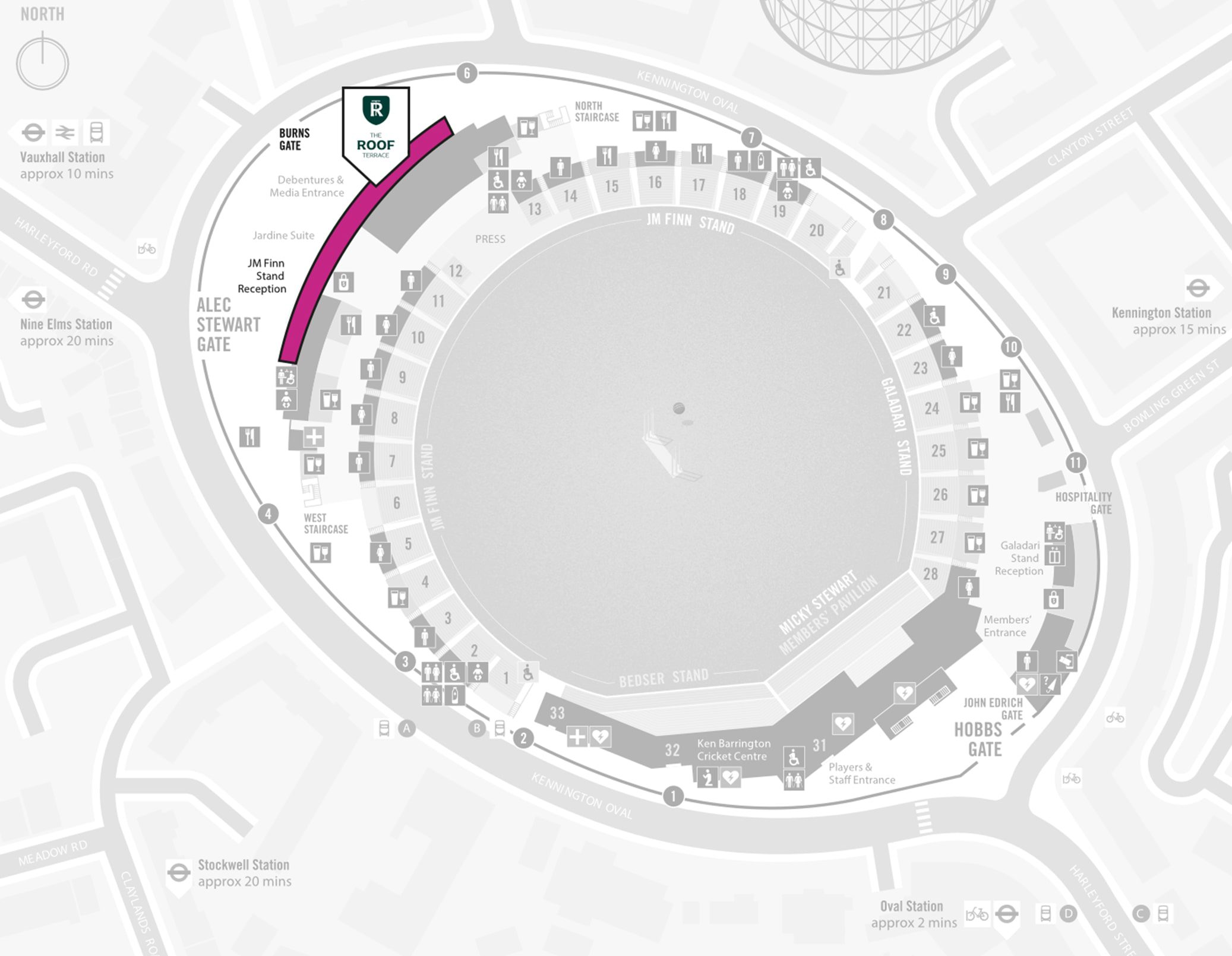 The Roof Terrace - Domestic - Kia Oval