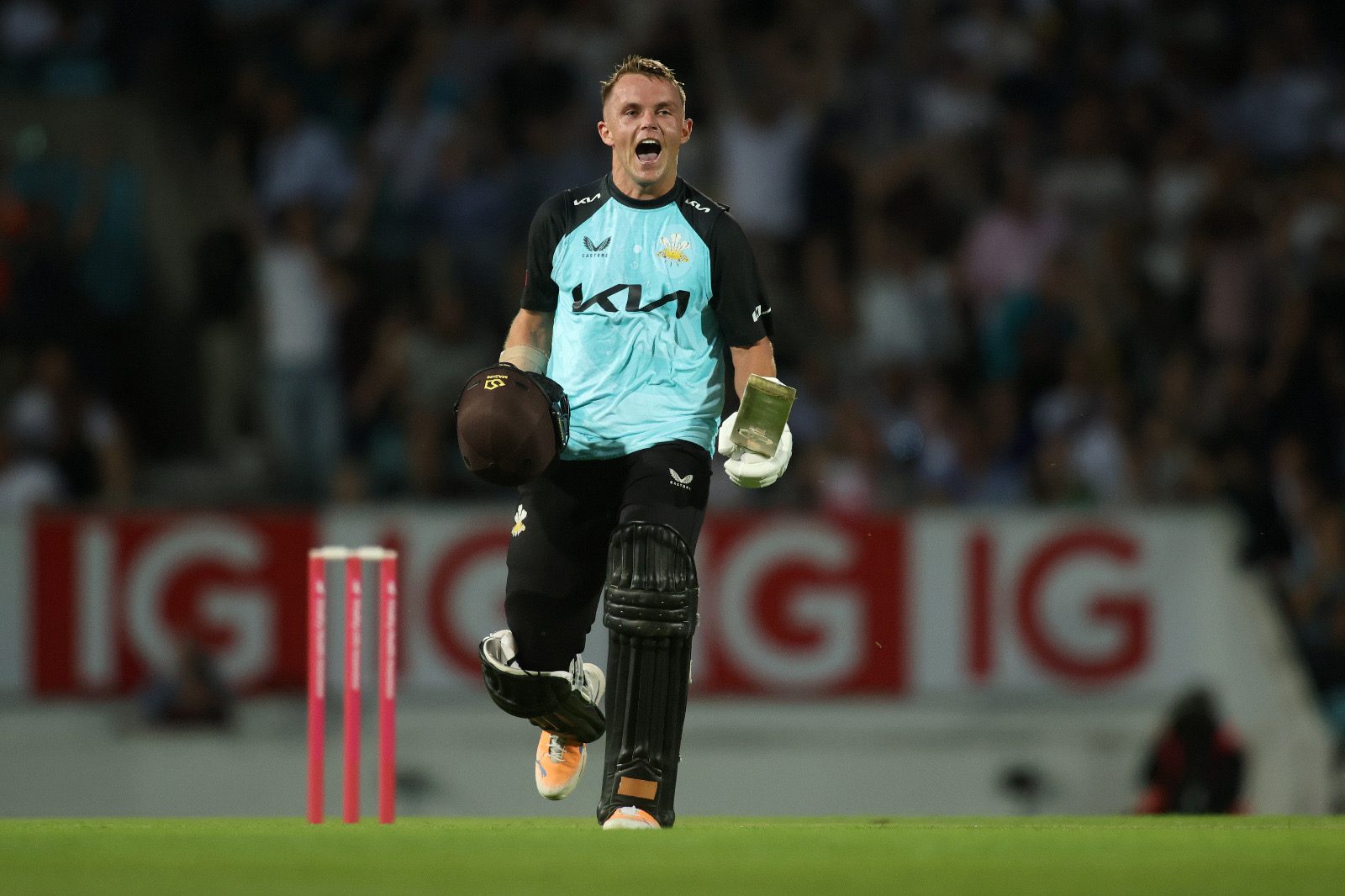 Sam Curran maiden century seals home quarter-final - Kia Oval