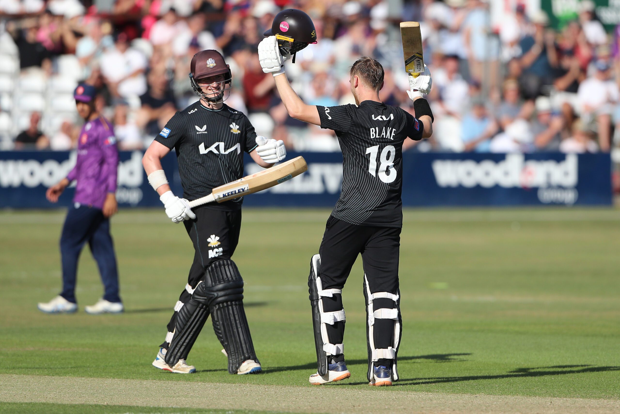 Josh Blake scores maiden Surrey century in victory at Essex - Kia Oval
