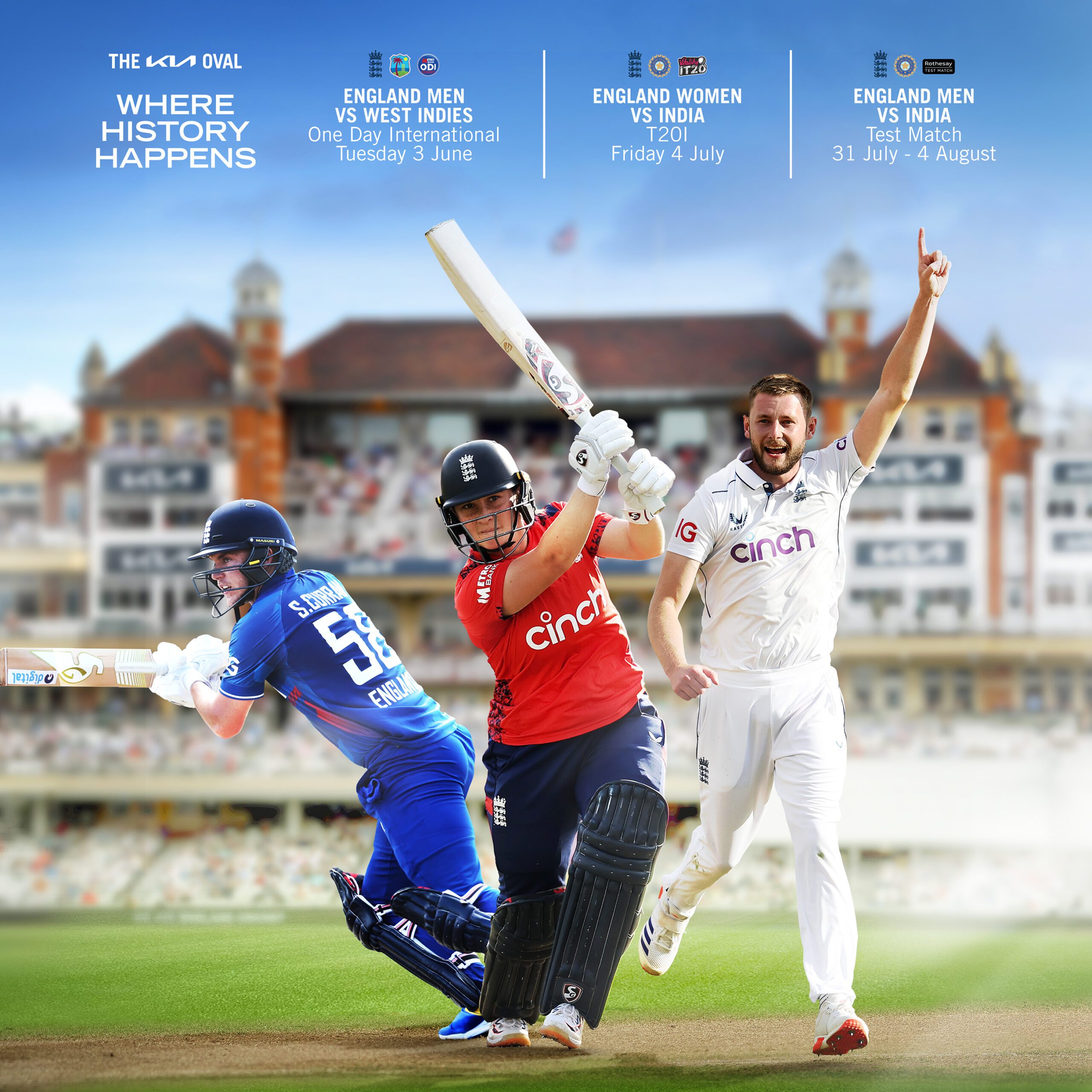 2025 International ticket ballot open - Kia Oval