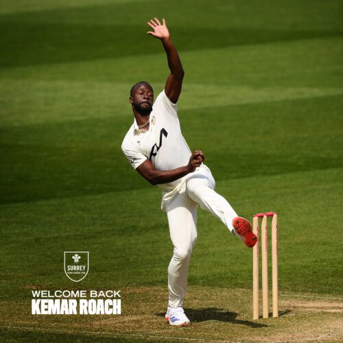 Kemar Roach rejoins Surrey - Kia Oval
