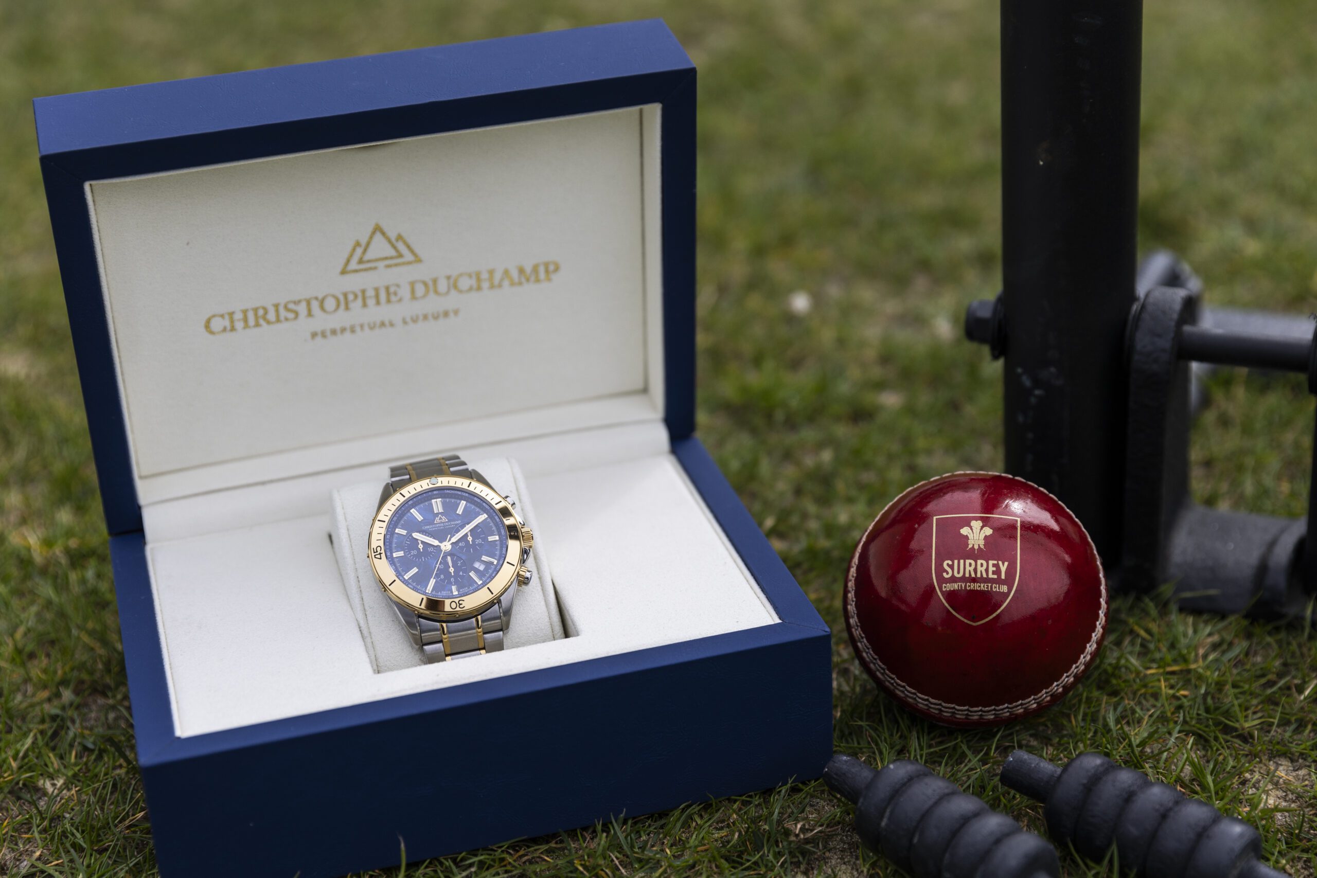 Surrey partner with luxury watchmaker Christophe Duchamp - Kia Oval