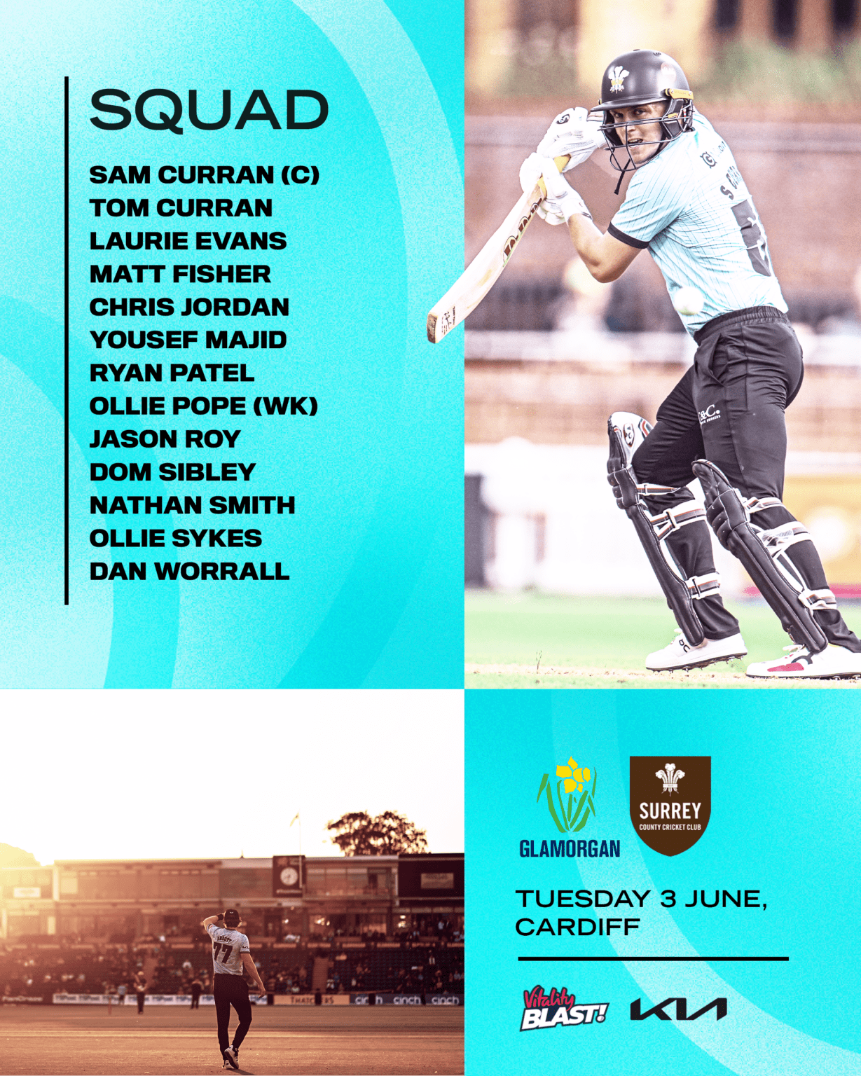 Glamorgan v Surrey: Preview - Kia Oval