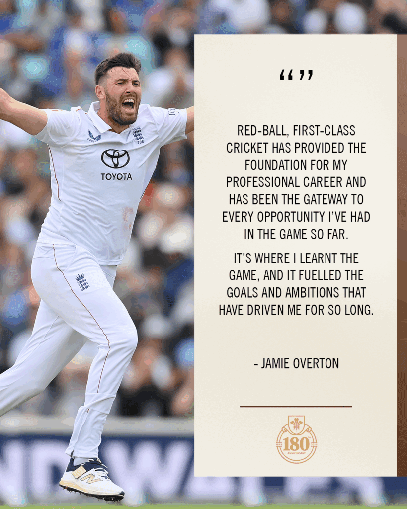 Jamie Overton takes indefinite break from red-ball cricket - Kia Oval