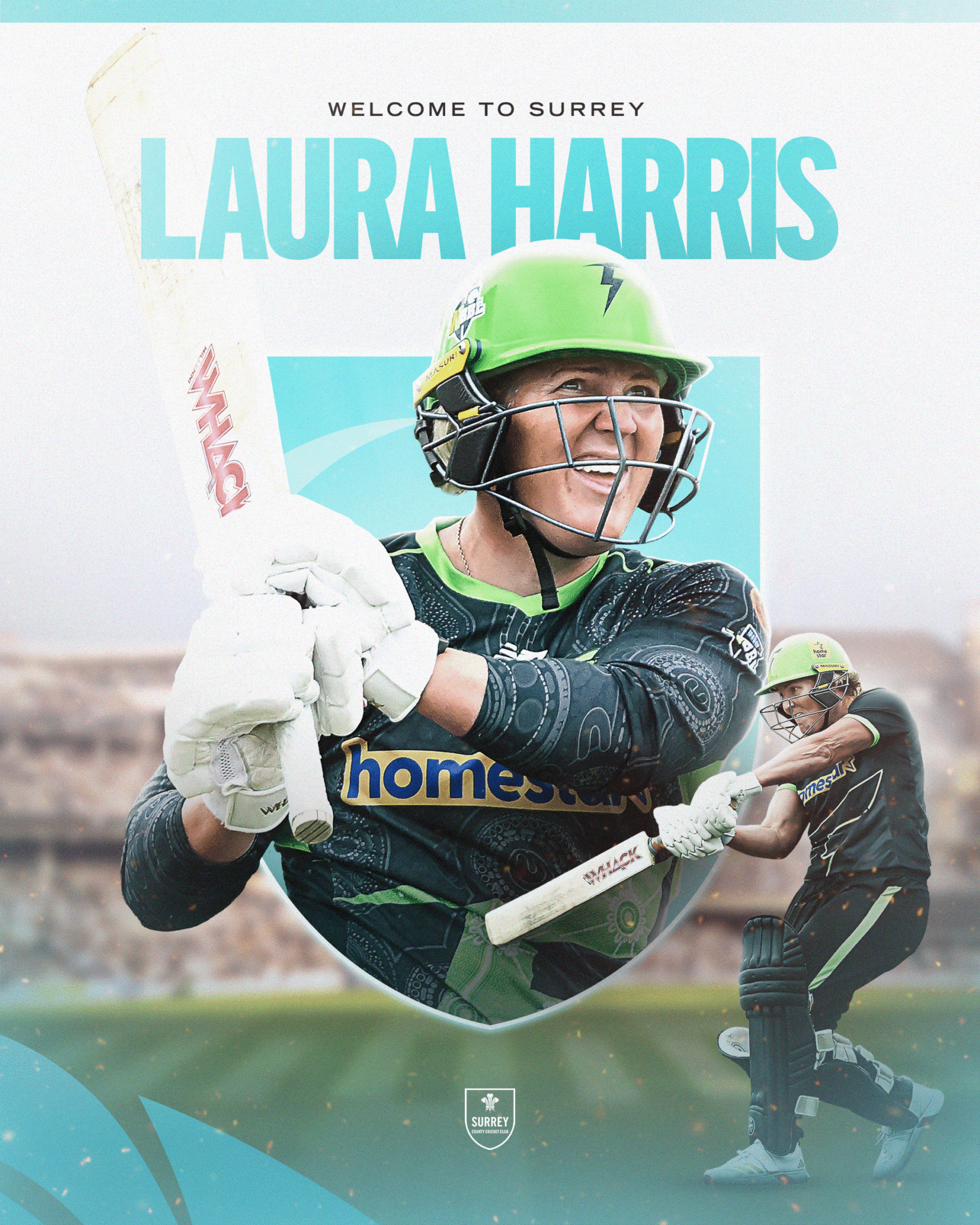 Laura Harris joins Surrey for 2026 Vitality Blast - Kia Oval